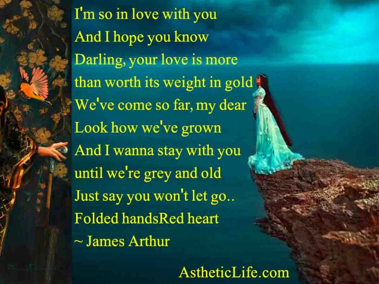 Aesthetic Love Quotes - The Aesthetic Life