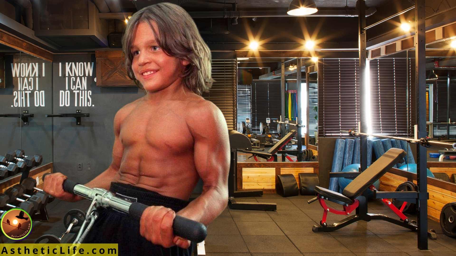 Little Hercules Life teach you real experience, Don’t give up, live ...