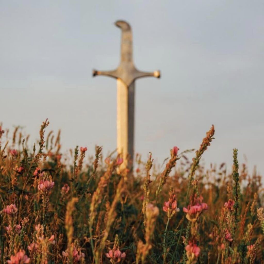 The Majestic Giant Swords at Didgori Battle Monument, Georgia - The ...