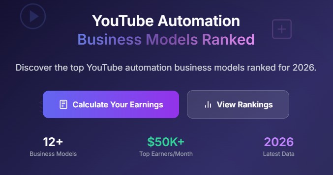 youtube automation business models ranked - The Aesthetic Life